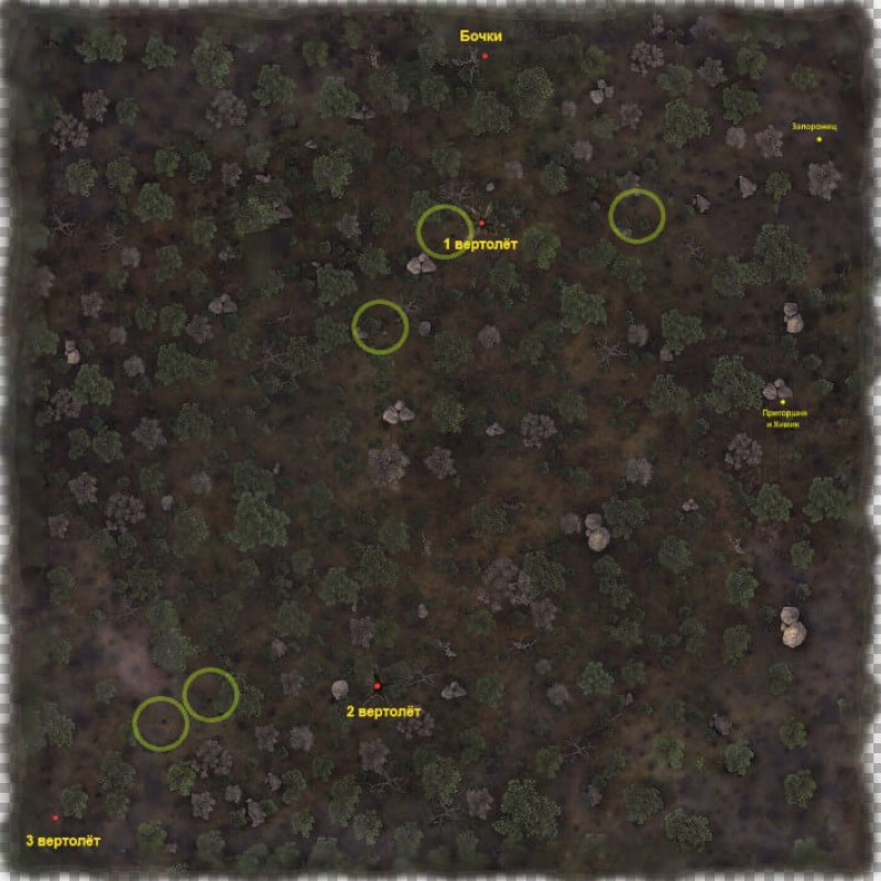 Пометки на карте для ОП-2 OGSR Engine Скачать моды для Сталкер, Сталкер. SpAa-Team